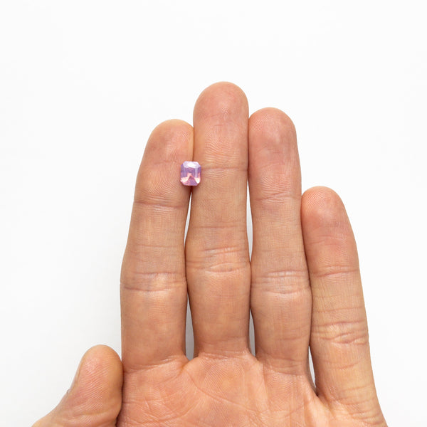 1.50ct 6.93x5.93x3.89mm Cut Corner Rectangle Brilliant Sapphire 23573- – Porter Gulch